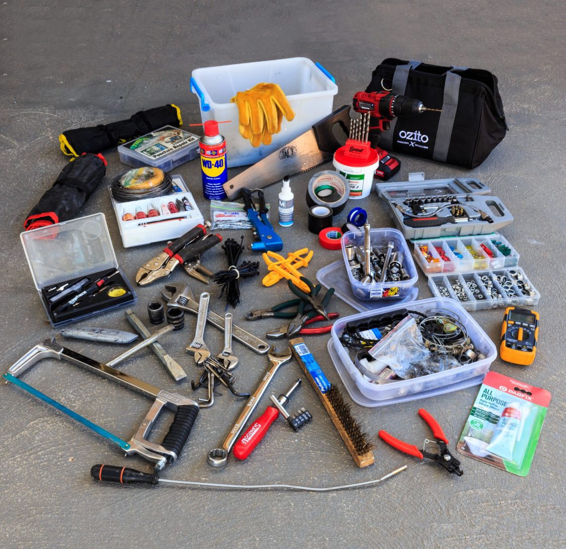Caravan tool kit - 10 must-have tools to include