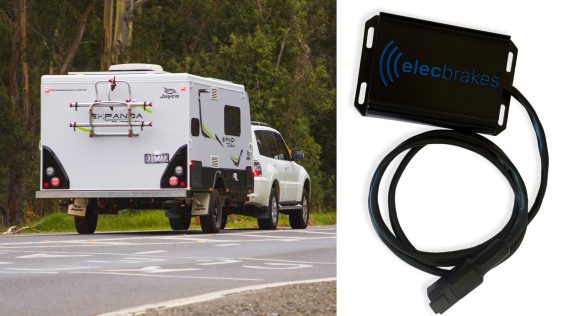 Elecbrakes - we field test the Bluetooth trailer brake controller - RV ...