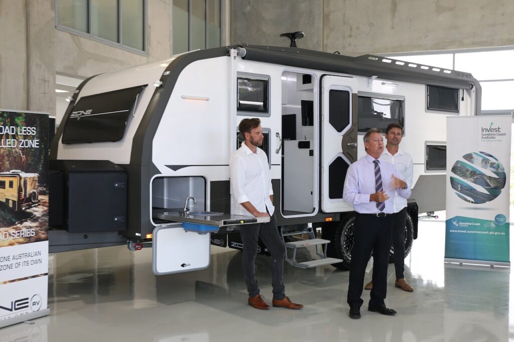 Zone RV's new $8m facility opens on the Sunshine Coast - RV Daily