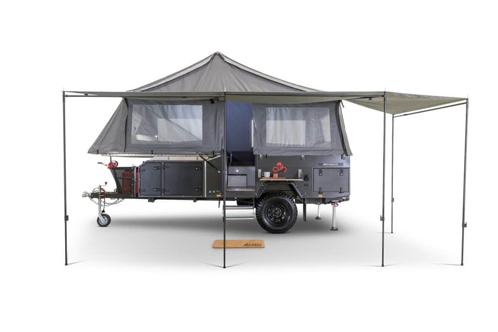 Cub premieres new camper, the lightweight, forward-fold Scout - RV Daily