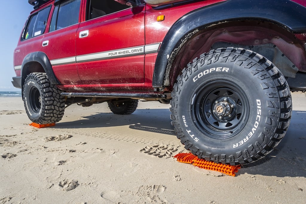 A levelling device and traction aid in one? You beauty! - RV Daily