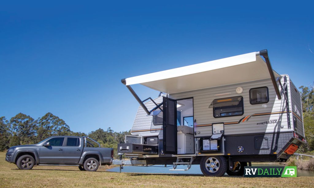 Check out what Bushtracker does with 16-feet of caravan - RV Daily