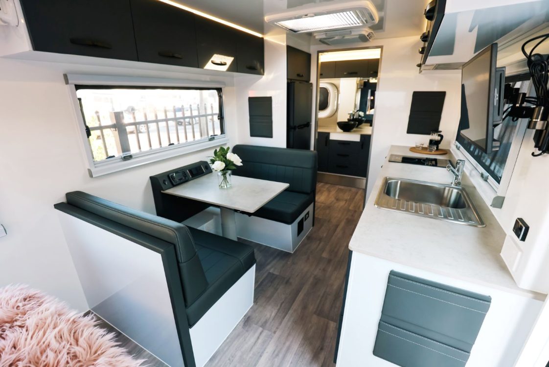 Spotlight on the Mountain Trail RV LXV 6.2 luxury off-roader