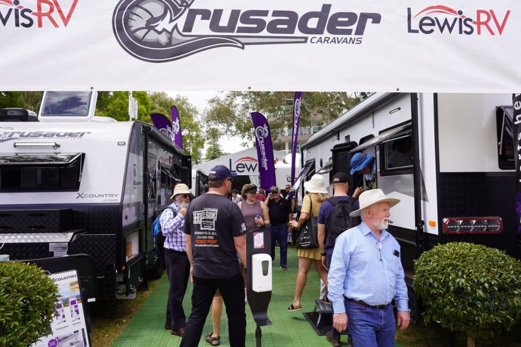 Perth 4WD & Adventure Show boasts a massive caravan display