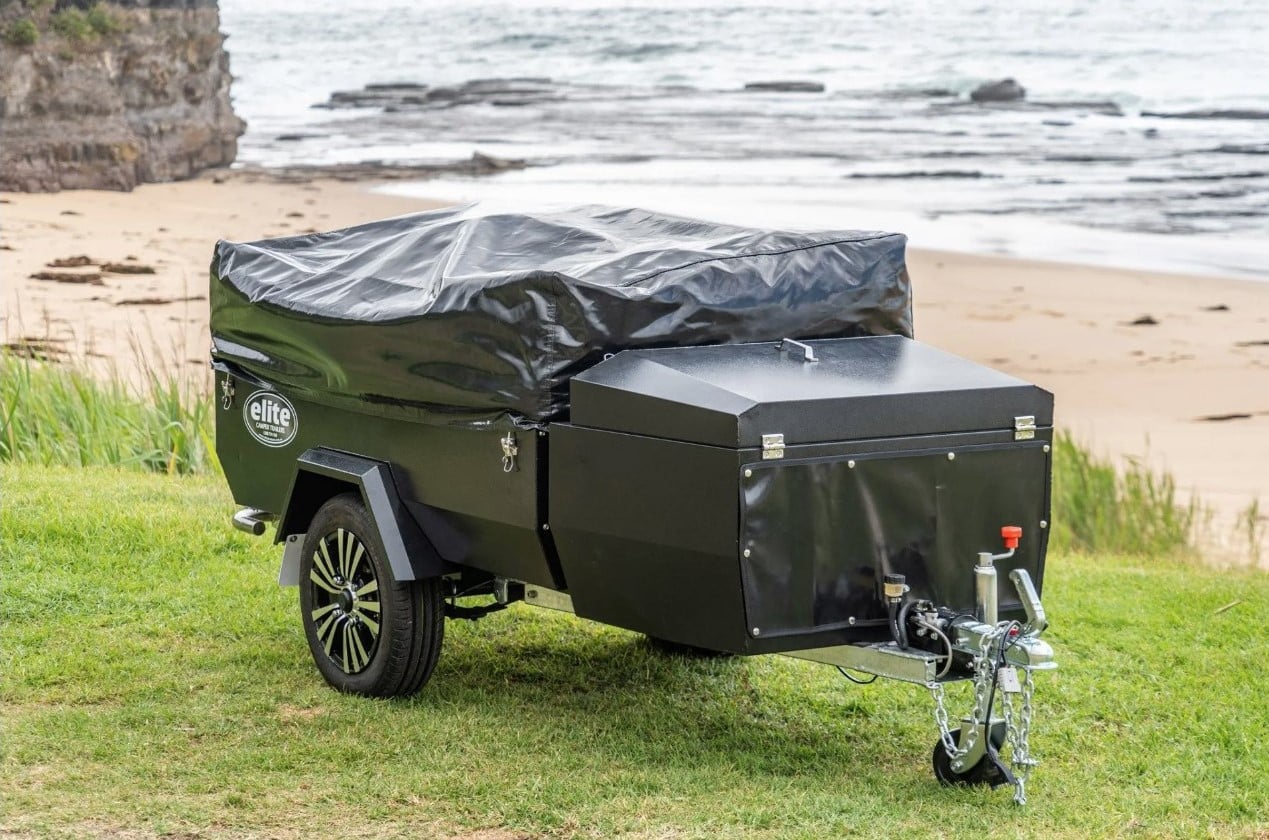 4 motorbike camper trailers for a steel horse adventure