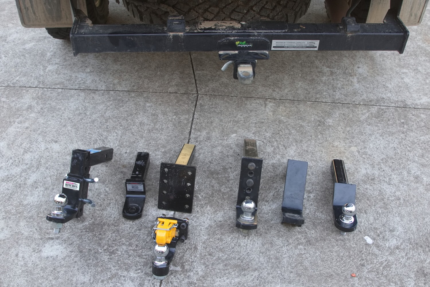 What are all these towing parts?