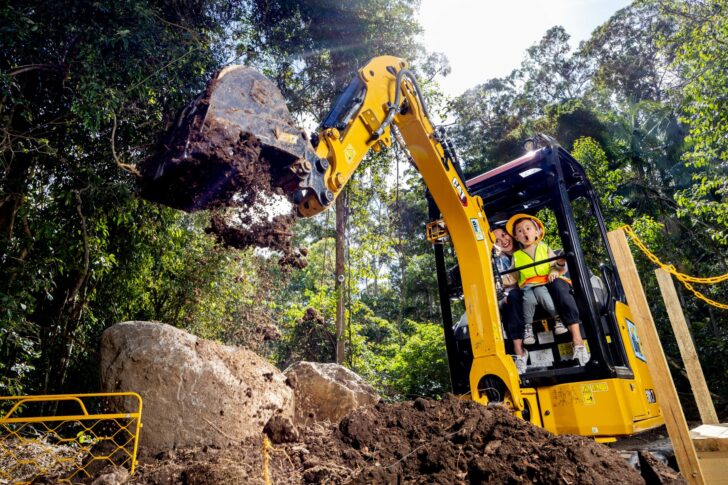 'Dig It' at Thunderbird Park with real excavators and wrecking balls