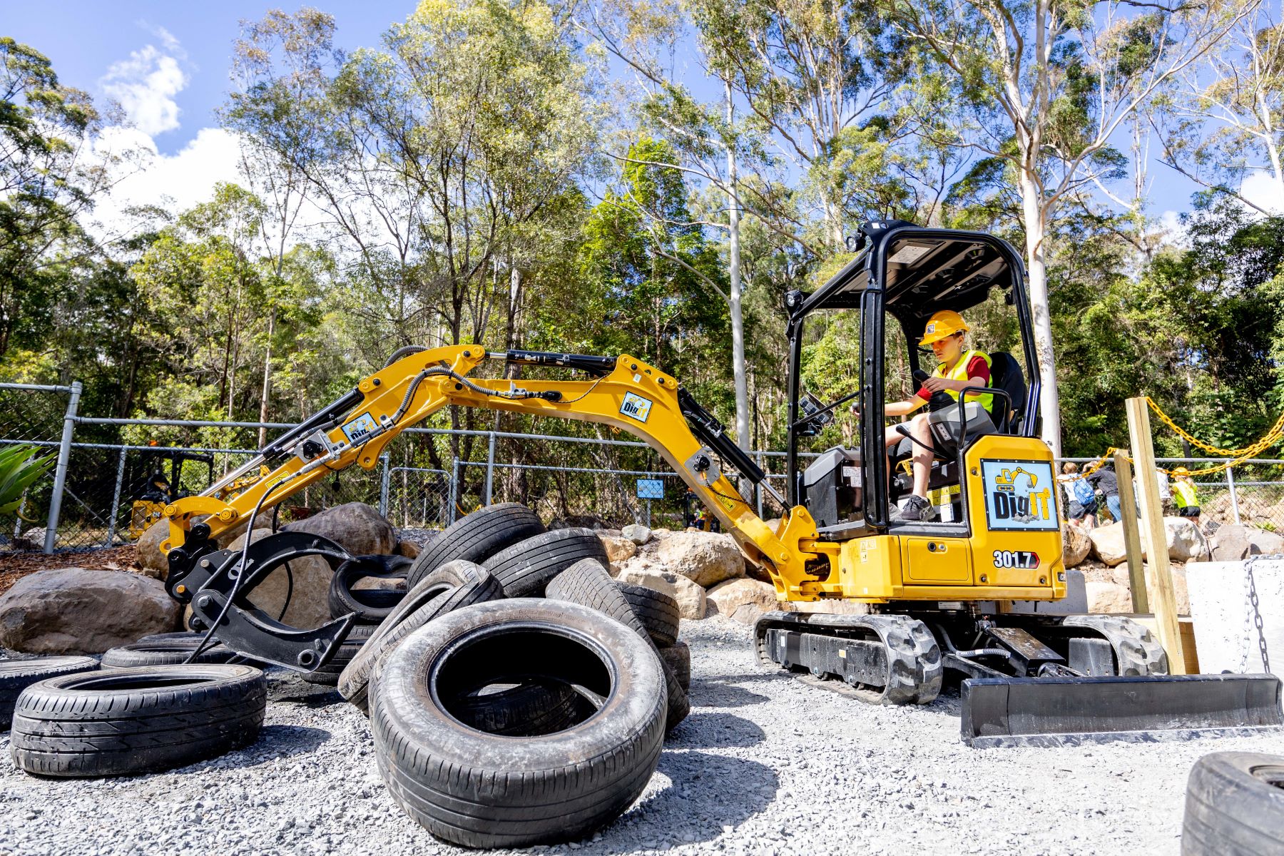 'Dig It' at Thunderbird Park with real excavators and wrecking balls