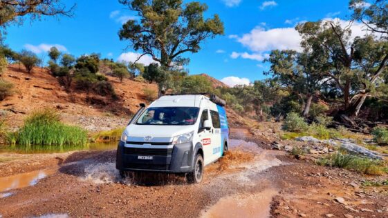 How I built a 4x4 HiAce campervan