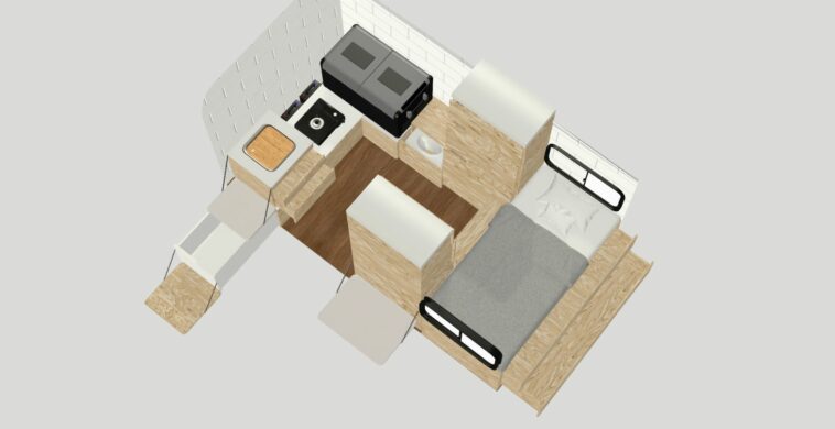 How I built a 4x4 HiAce campervan