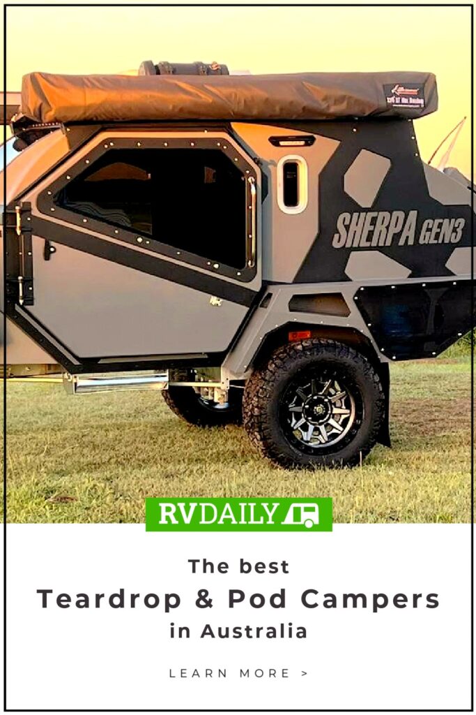 The best teardrop campers and pod campers in Australia