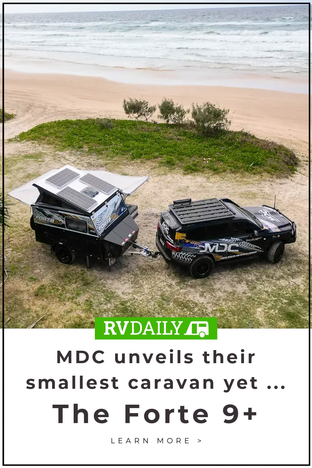 MDC unveils their smallest caravan yet - the Forte 9+