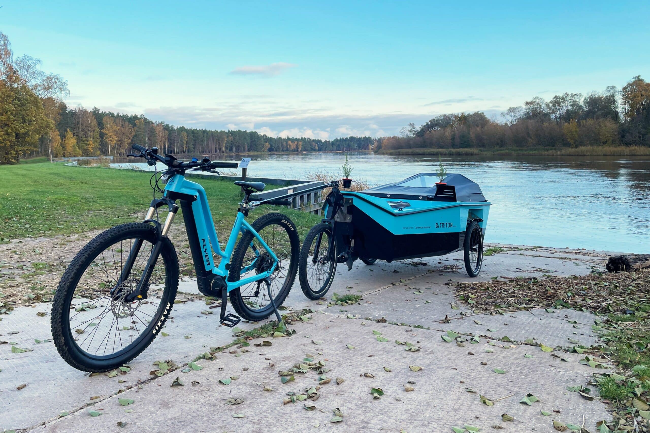BeTRITON has launched a new amphibious camper trailer