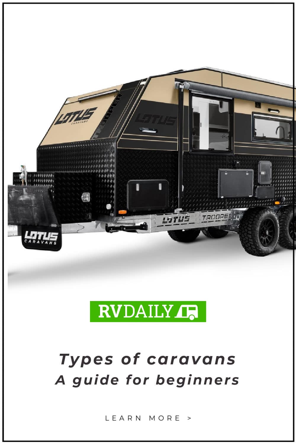 Types of caravans in Australia: A guide for beginners