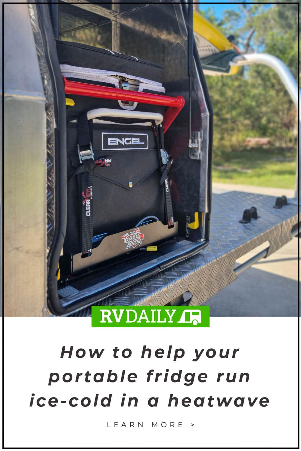 How to help your portable fridge run ice-cold in a heatwave