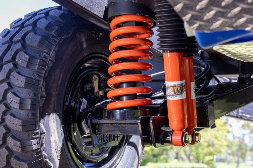 Austrack Campers' range upgraded with AusTuff Suspension