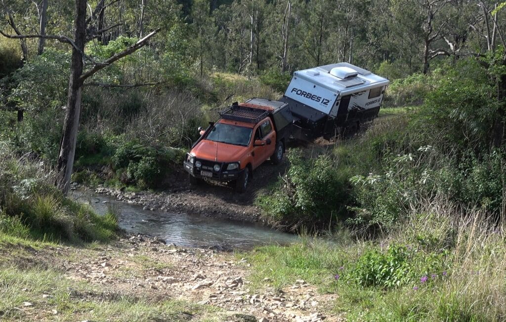 Towing off road: navigating dirt, sand, rocks, water and more