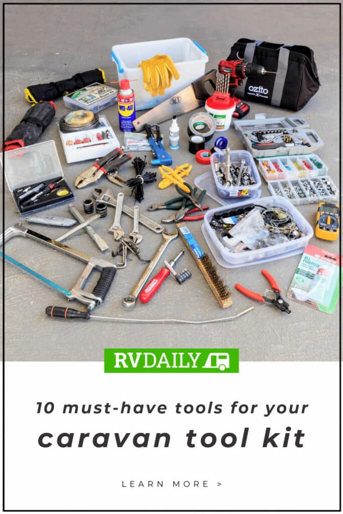 Caravan tool kit - 10 must-have tools to include