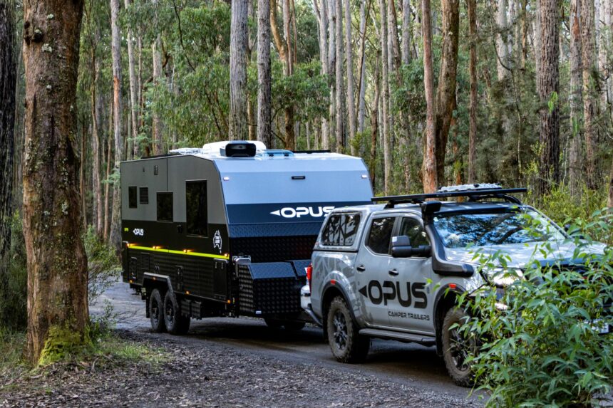 From campers to full-sized caravans - Opus is on a roll