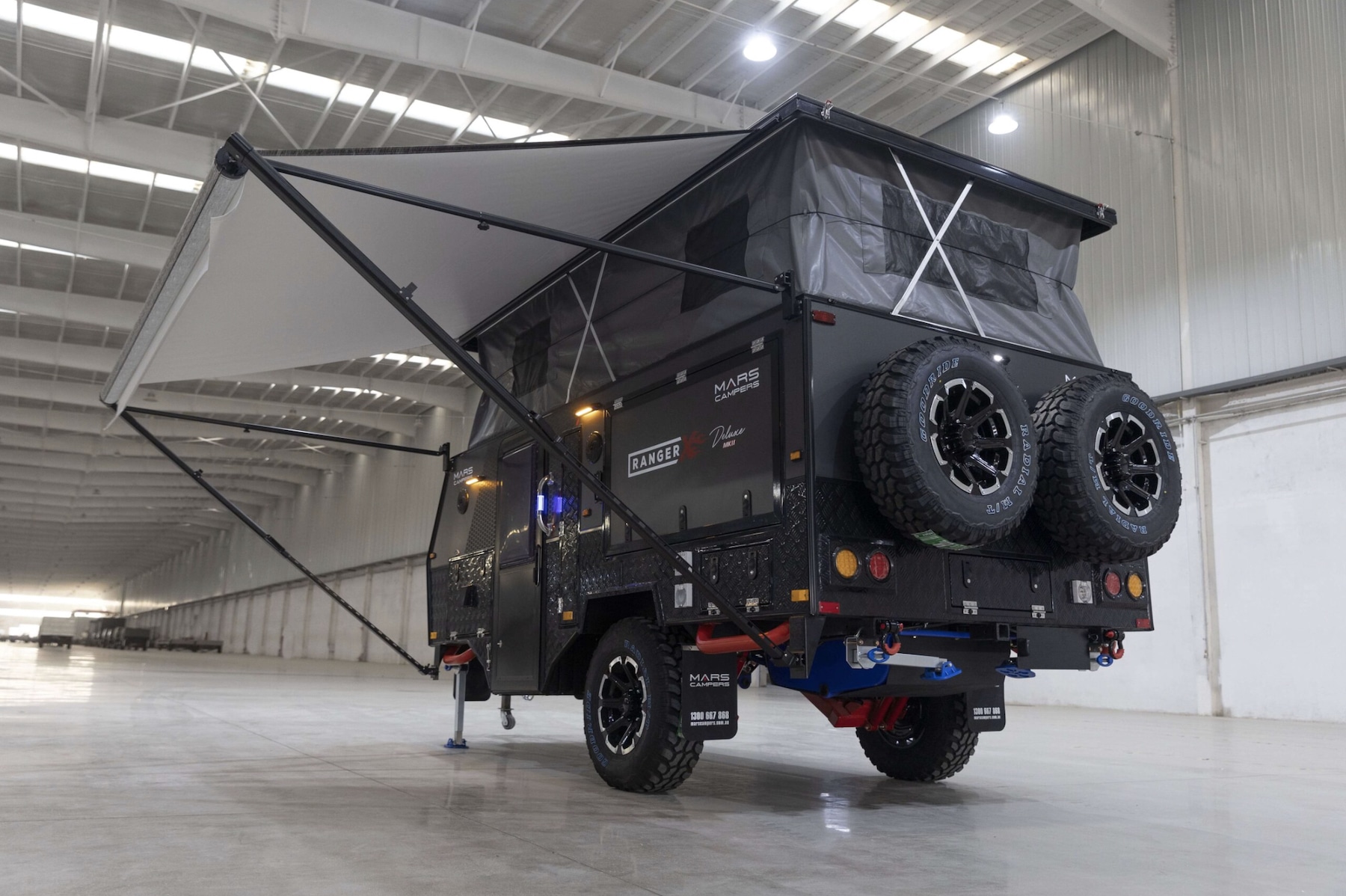 10 pop-top caravans for every traveller