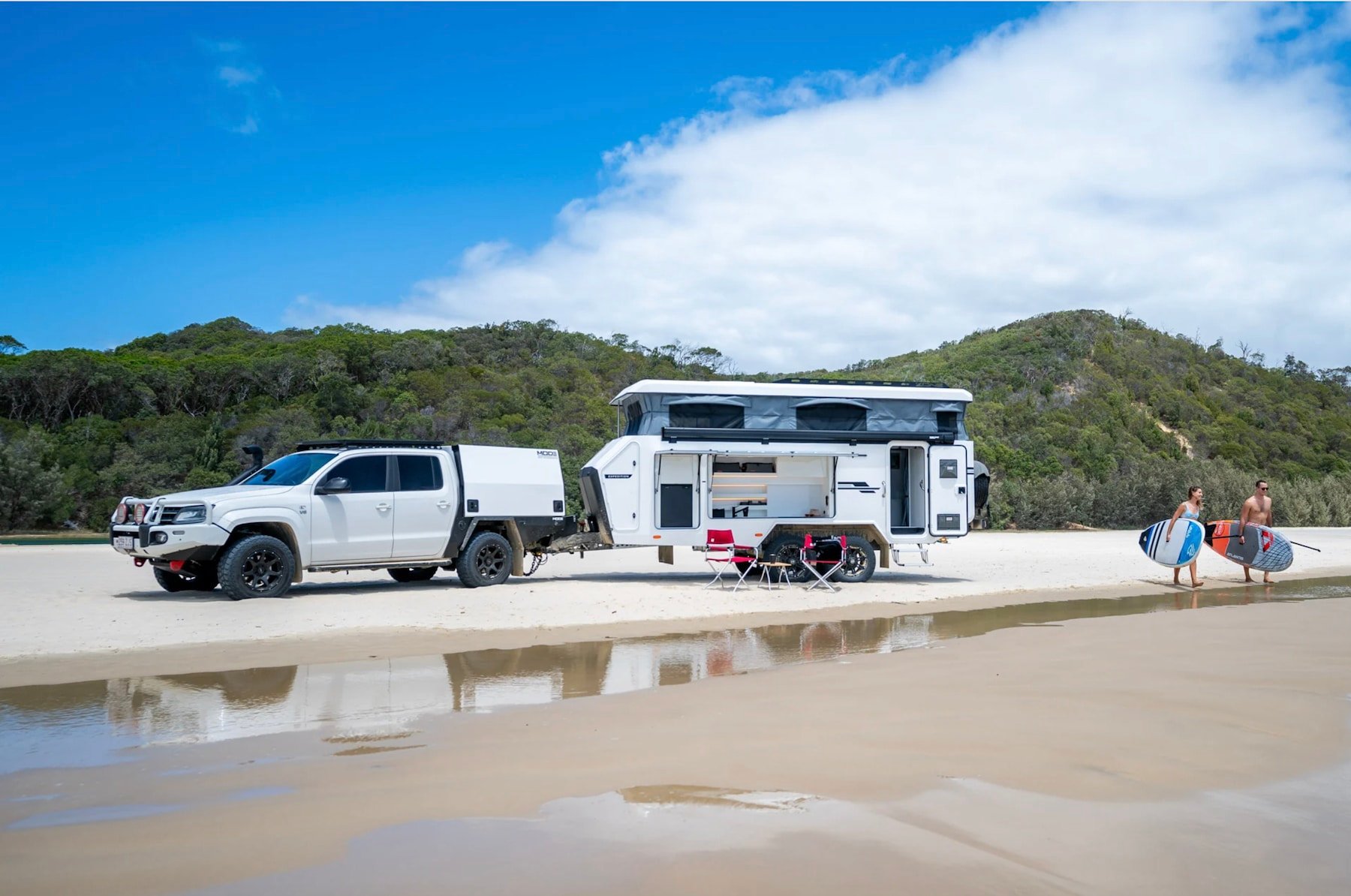 10 pop-top caravans for every traveller