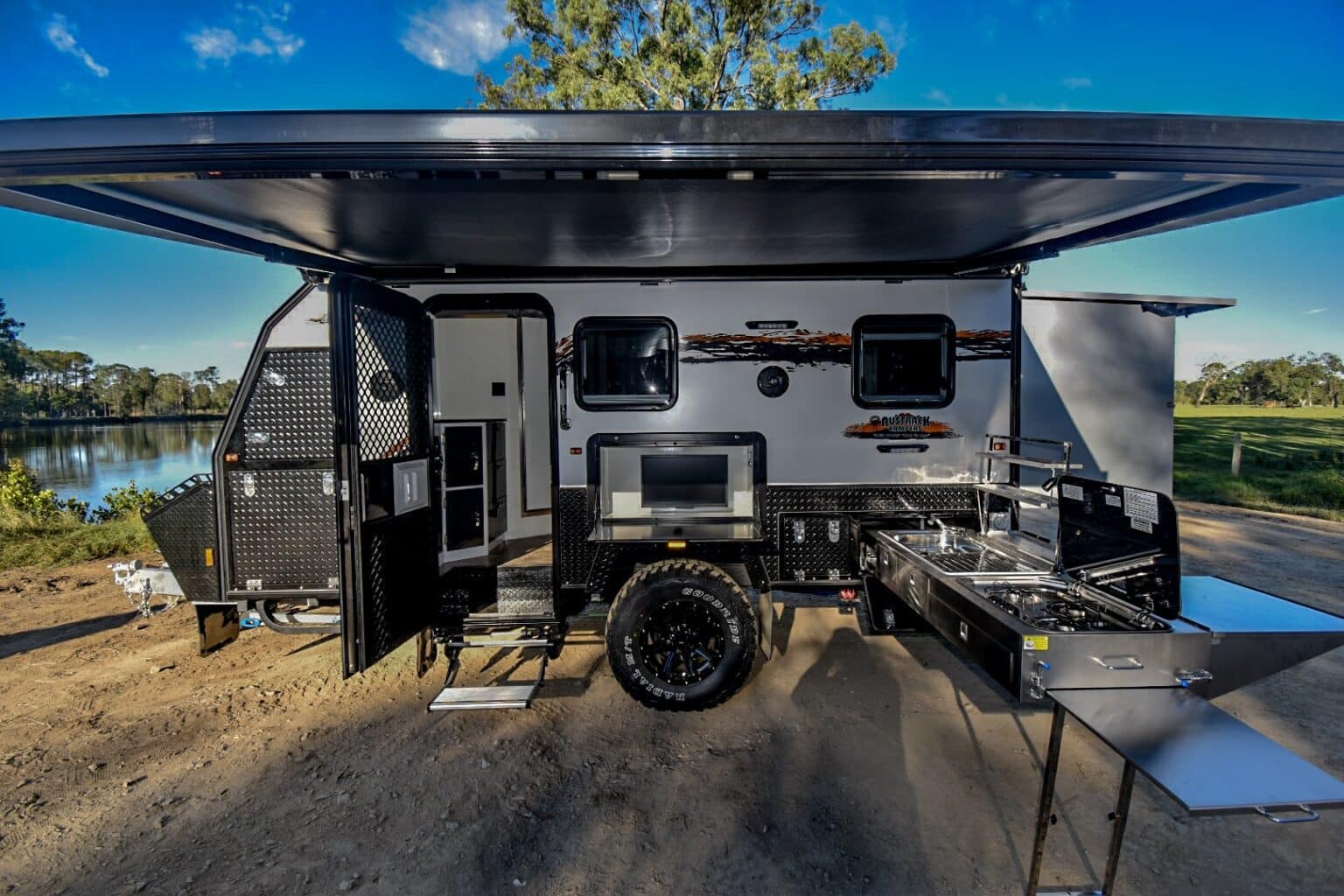 Camper Trailer Review: Austrack Campers' Tanami X13 Hybrid