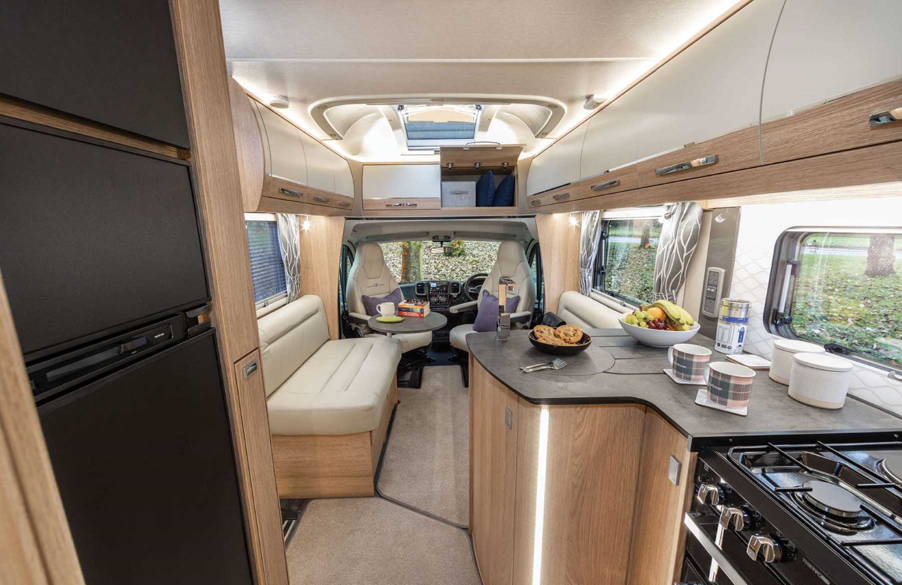 10 x motorhomes and campervans with an ensuite