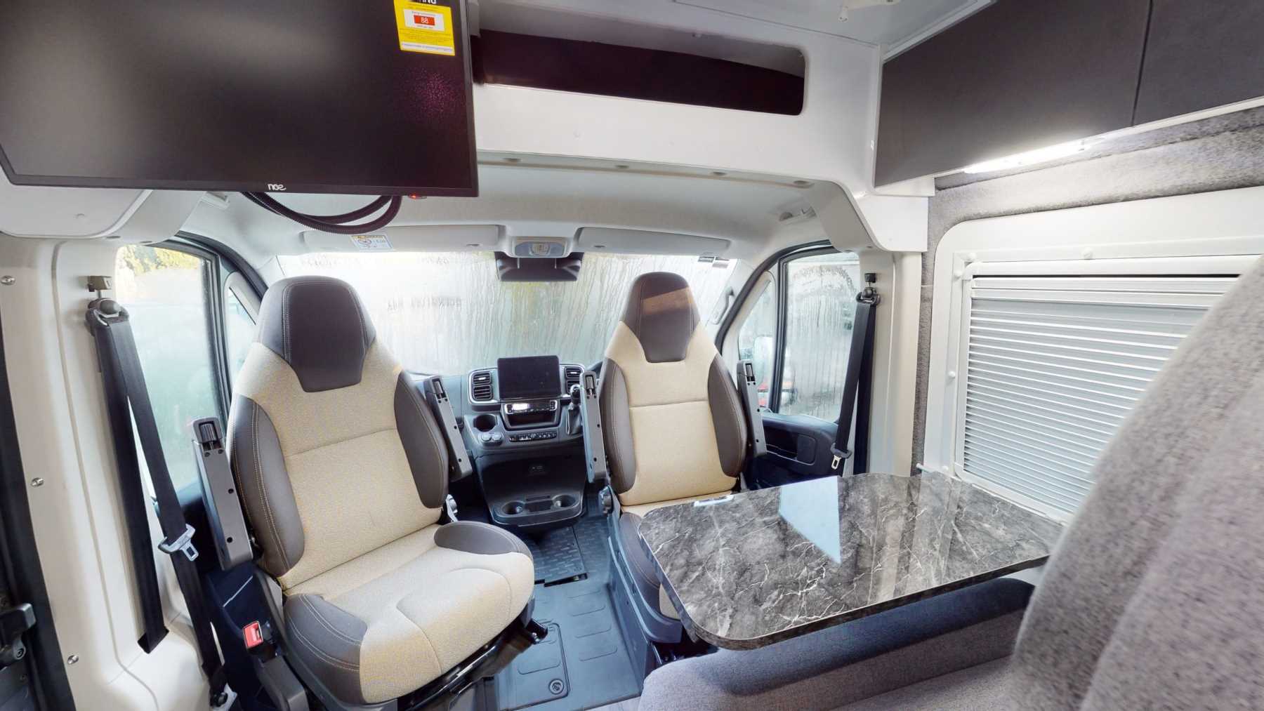10 x motorhomes and campervans with an ensuite