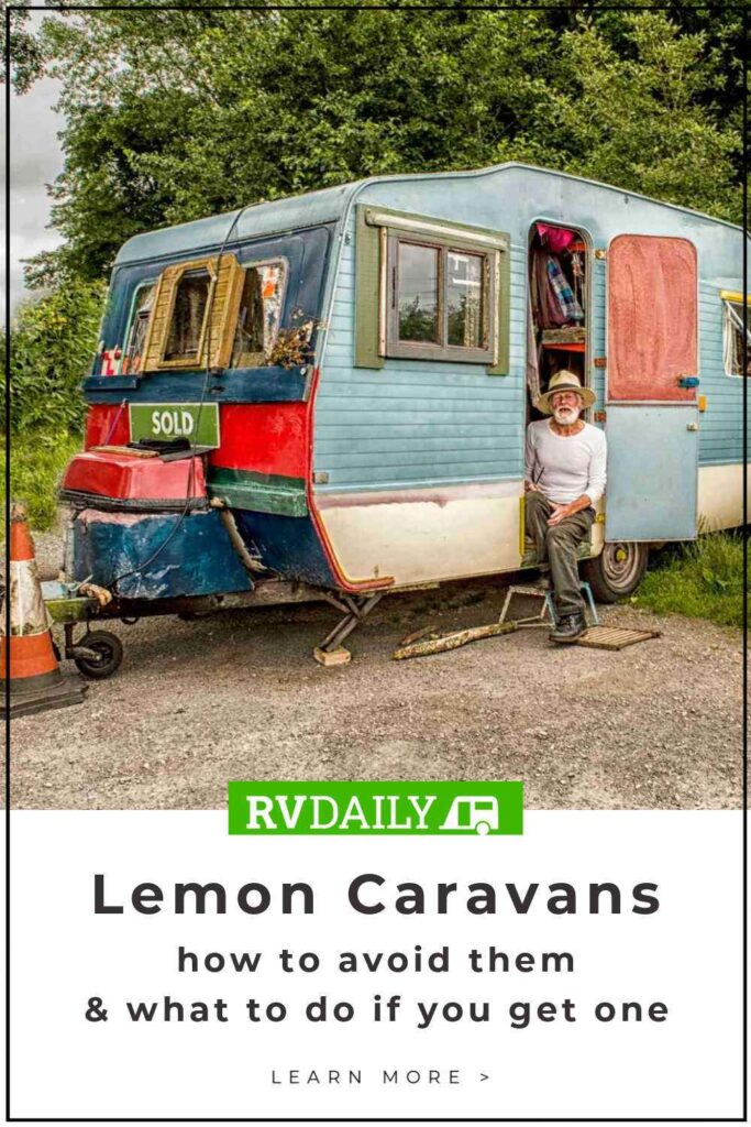 Lemon caravans - How to avoid them & what to do if you get one