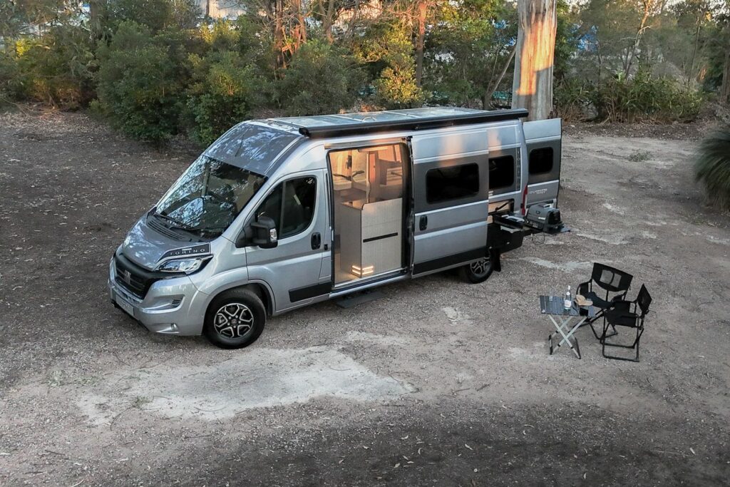 Spotlight on the Mountain Trail RV LXV 6.2 luxury off-roader