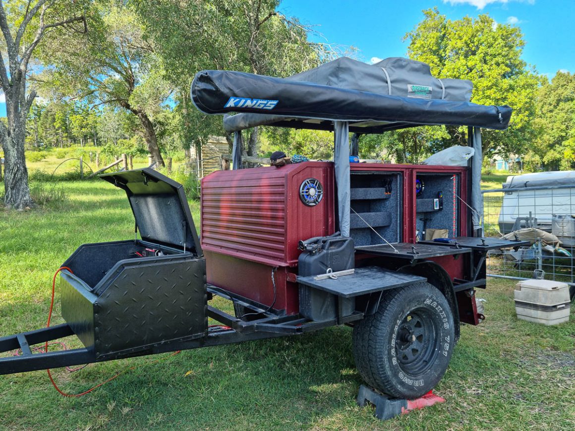 Box Trailer Camper Conversion This Is DIY Done Right