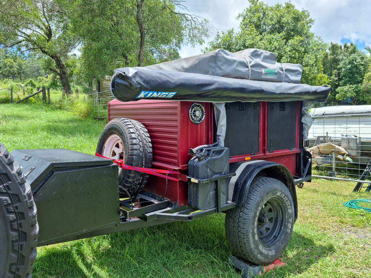 Box Trailer Camper Conversion - This is DIY Done Right